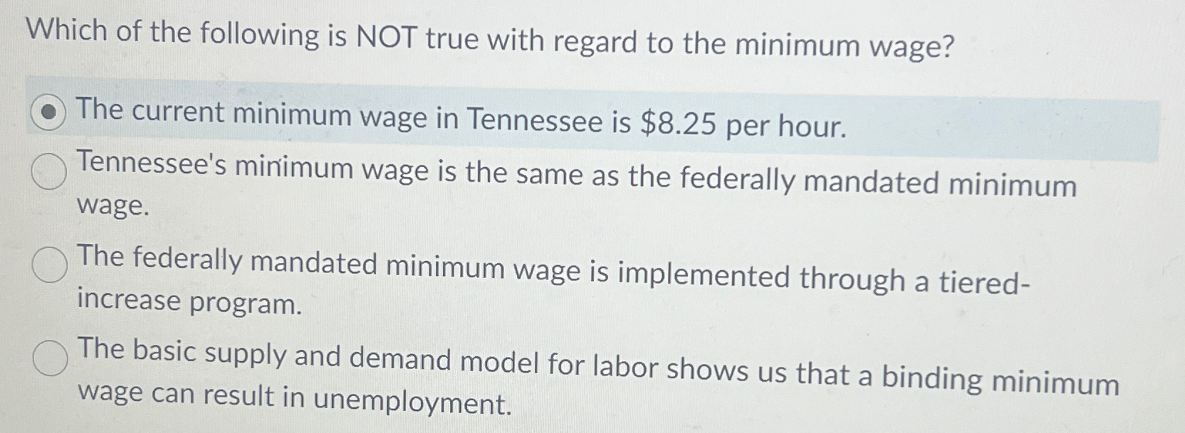 Solved Which of the following is NOT true with regard to the | Chegg.com