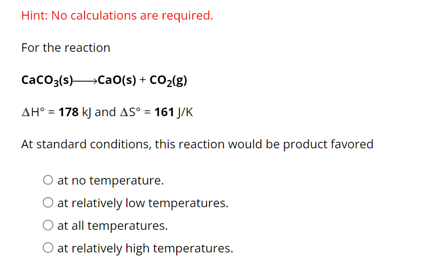 Solved Hint: No ﻿calculations are required.For the | Chegg.com