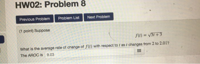 Solved Hw02 Problem 10 Previous Problem Problem List Next 2362