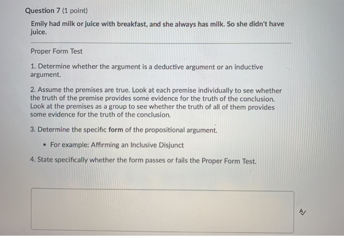 Standardizing & Evaluating Disjunctive Arguments The | Chegg.com