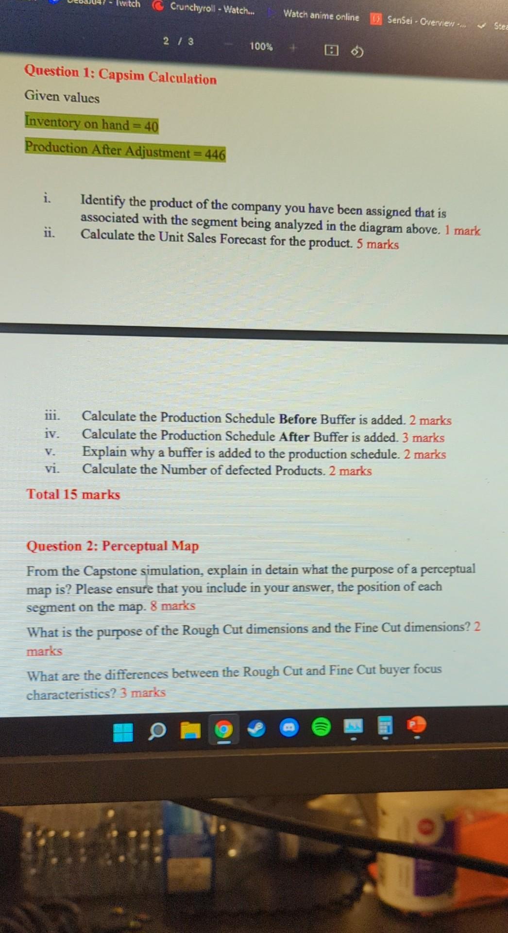 17 3 100% High End Segment Analysis High End | Chegg.com