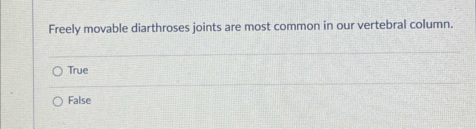 Solved Freely movable diarthroses joints are most common in | Chegg.com Solved Freely movable diarthroses joints are most common in | Chegg.com
