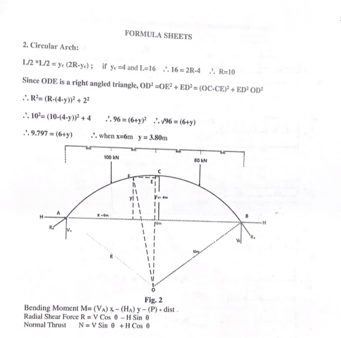 Solved Geo Circular Arch Of Span 16m And Rise 4m Fig 2 Is Chegg solved-geo-circular-arch-of-span-16m-and-rise-4m-fig-2-is-chegg