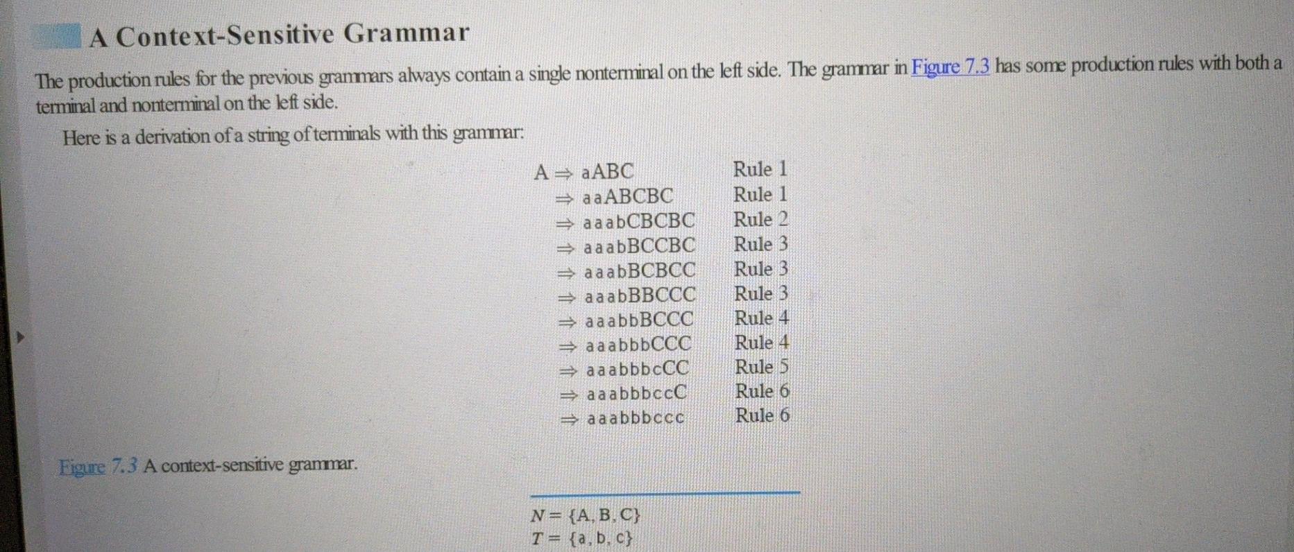 Solved Part 1 (40 points) a. Derive the following strings | Chegg.com