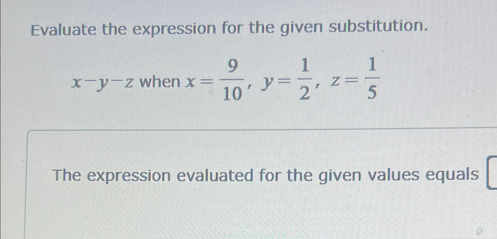 Solved Evaluate the expression for the given | Chegg.com