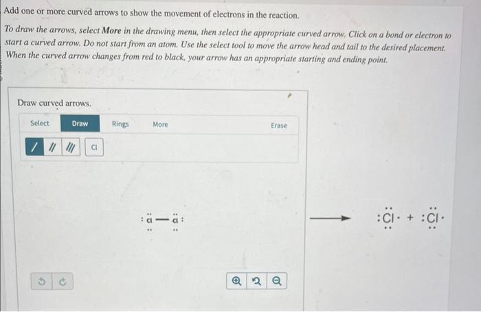 Solved Add one or more curved arrows to show the movement of | Chegg.com