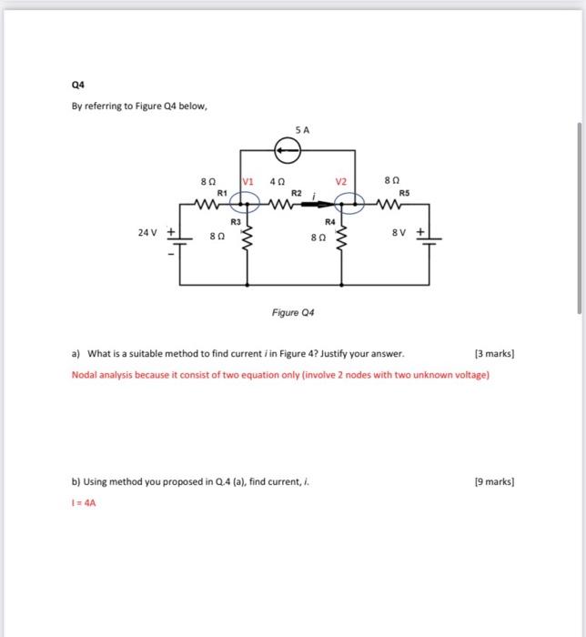 Solved Figure Q2 shows an electrical cireul with resistors | Chegg.com