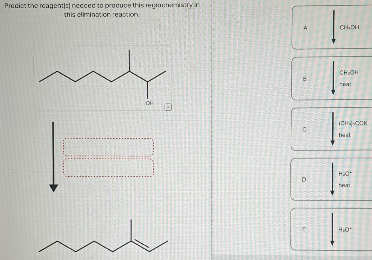 Solved Predict the reagent(s) needed to produce this | Chegg.com