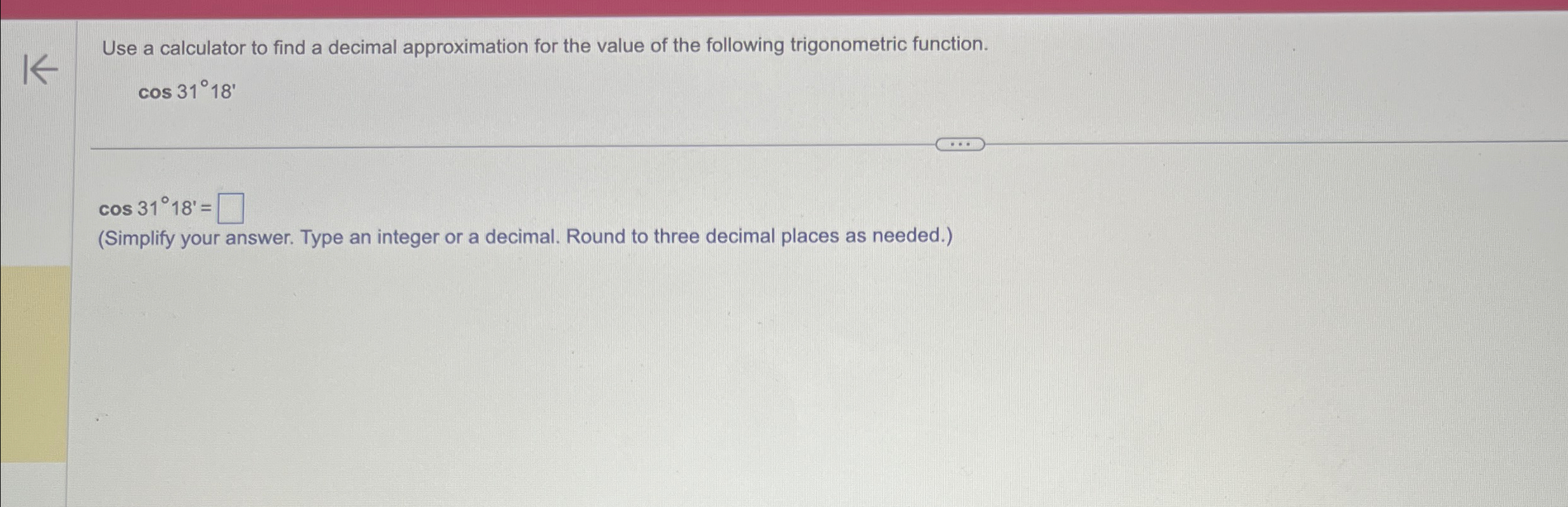 Solved Use a calculator to find a decimal approximation for | Chegg.com