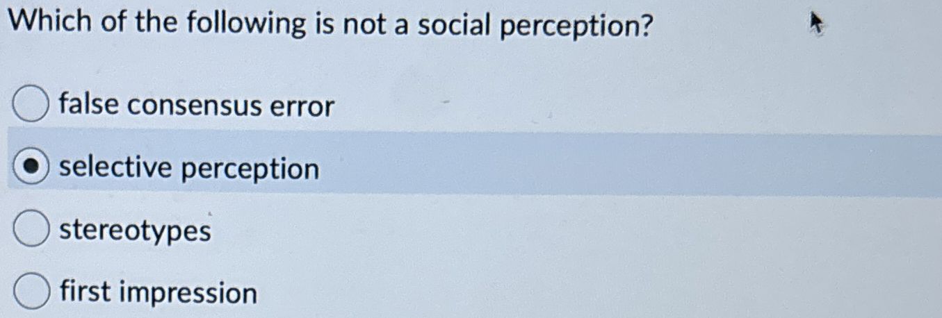 Solved Which of the following is not a social | Chegg.com
