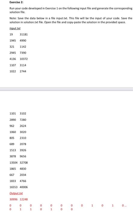 Solved solve in java with same output form slove in java | Chegg.com
