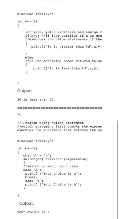 Solved 1. program using while loop: /* Program that prints n | Chegg.com