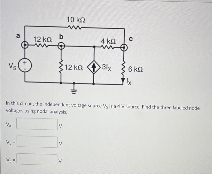 Solved In this circuit, the independent voltage source VS is | Chegg.com