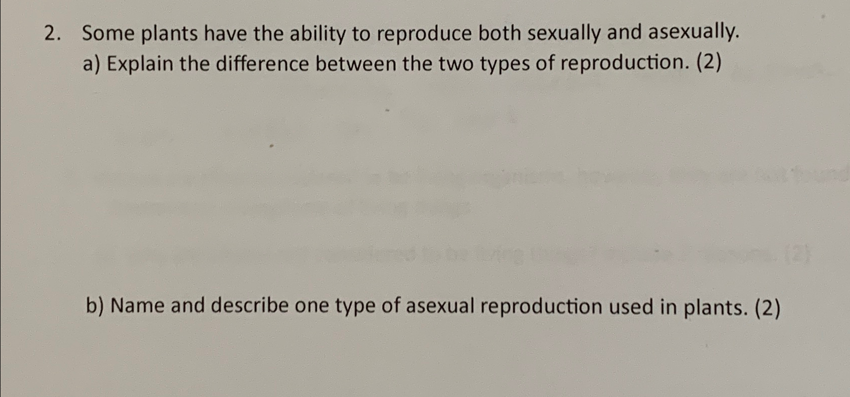 Solved SBI3U please help thc | Chegg.com