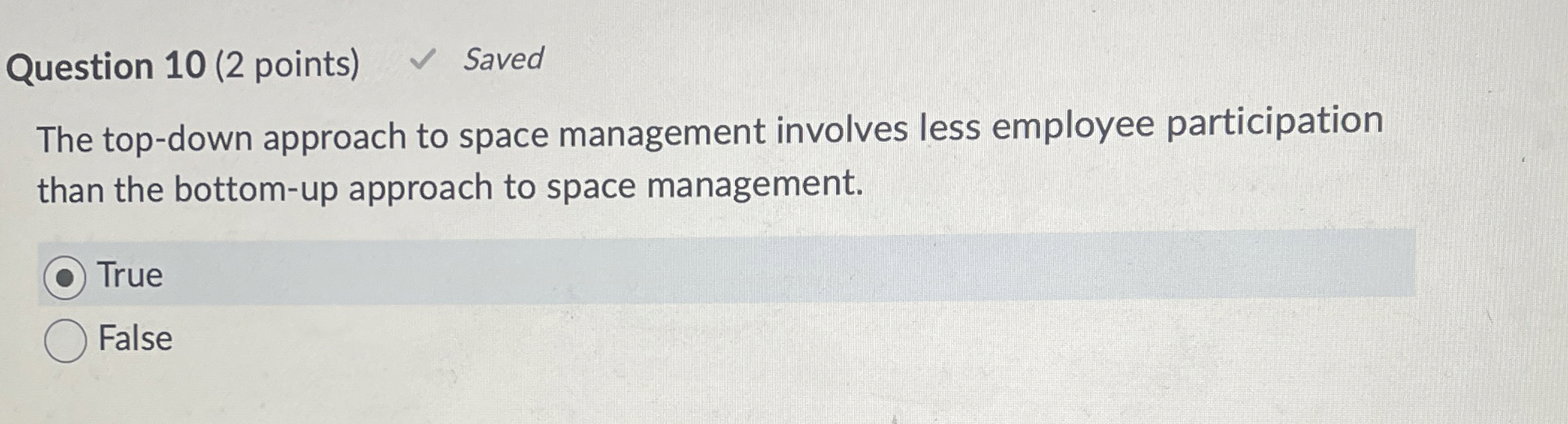 Solved Question 10 (2 ﻿points) ﻿SavedThe top-down approach | Chegg.com