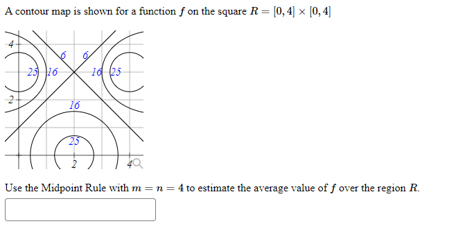 Solved A contour map is shown for a function f ﻿on the | Chegg.com