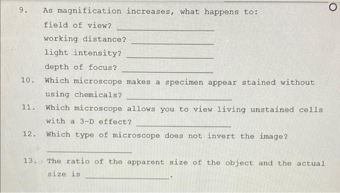 Solved Answer the following questions. 1. Which objective | Chegg.com
