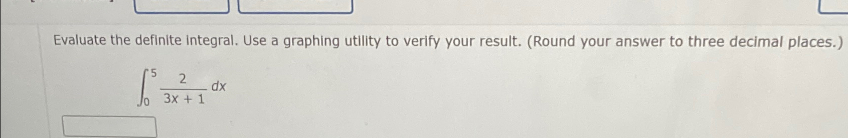 Solved Evaluate the definite integral. Use a graphing | Chegg.com