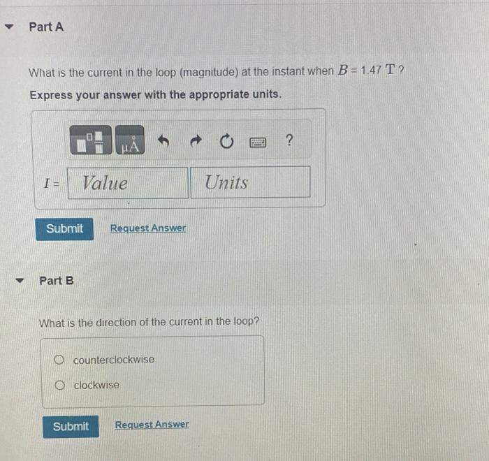 Solved A circular loop of wire with radius 0.0230 m and | Chegg.com