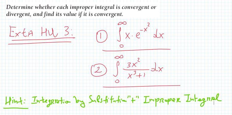 Solved Determine whether each improper integral is | Chegg.com