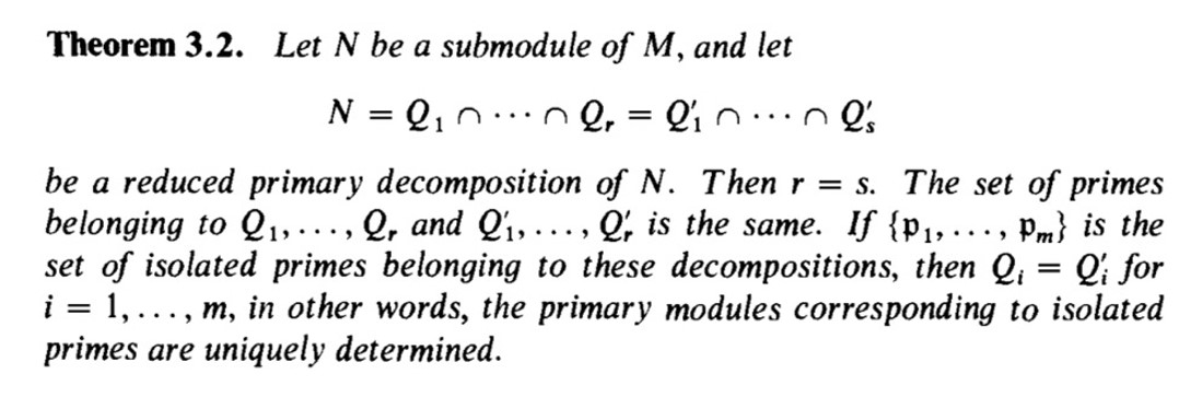 Solved Theorem 3.2. ﻿Let N be ﻿a submodule of M, ﻿and | Chegg.com