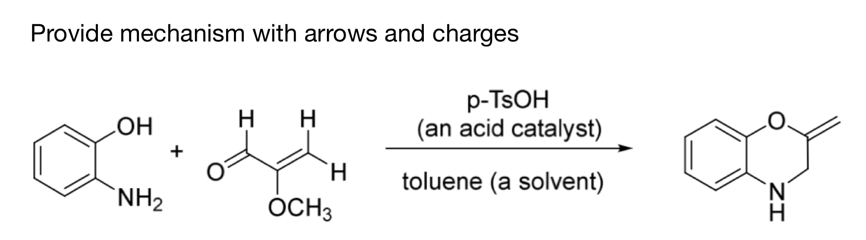 Solved Provide mechanism with arrows and charges | Chegg.com