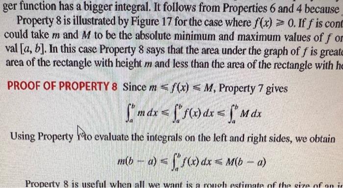 Solved 69−74 Use Property 8 of integrals to estimate the | Chegg.com