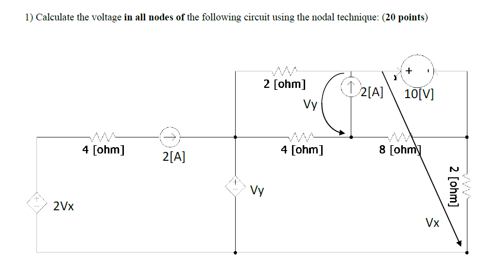 Solved Calculate the currents in all loops of the following | Chegg.com