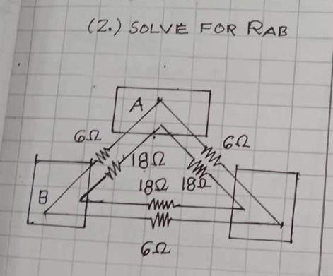 Solved (2.) SOLVE FOR RAB | Chegg.com