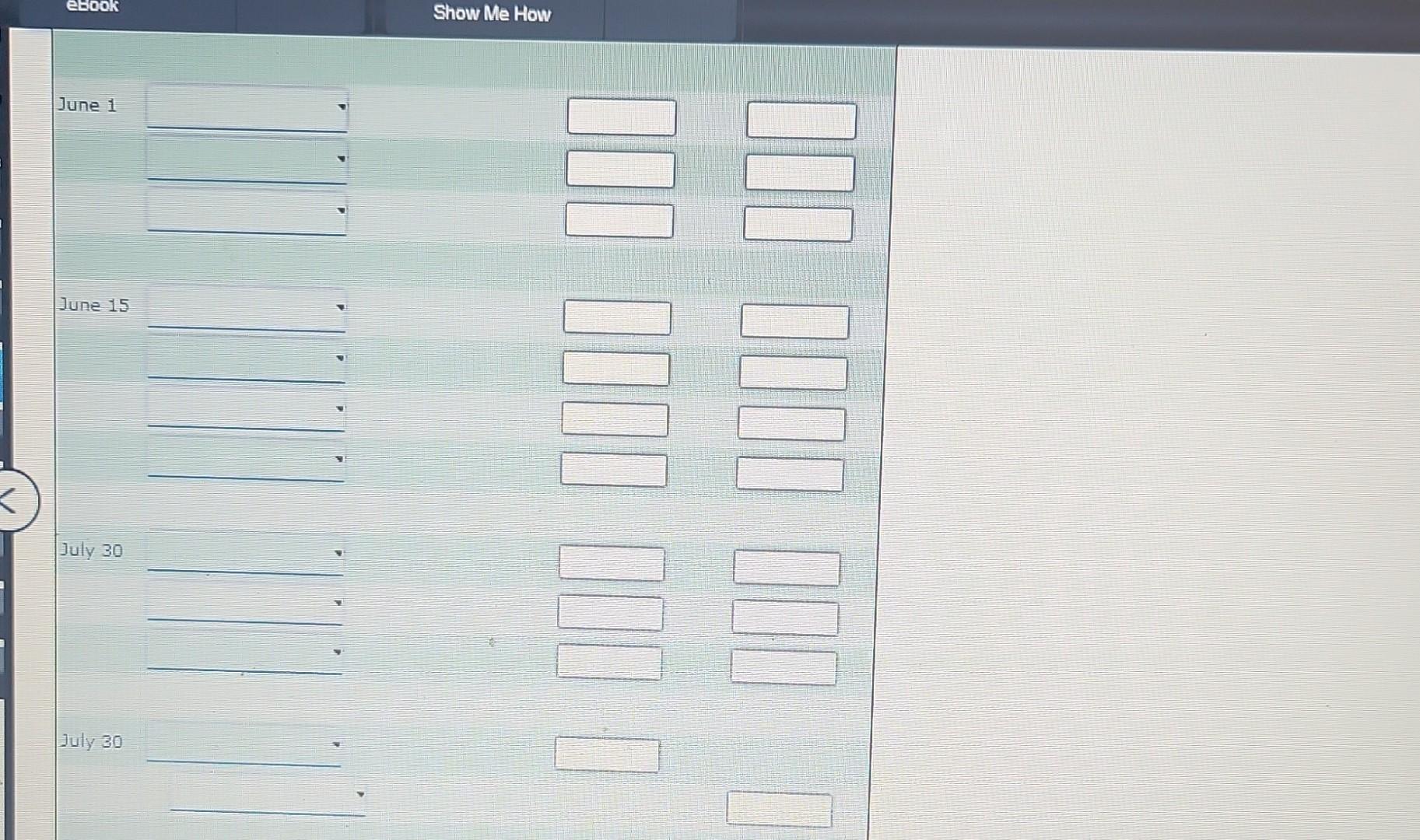 Solved The following items were selected from among the | Chegg.com
