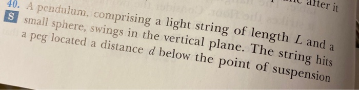 uit after it 40. A pendulum, comprising a light | Chegg.com uit after it 40. A pendulum, comprising a light | Chegg.com