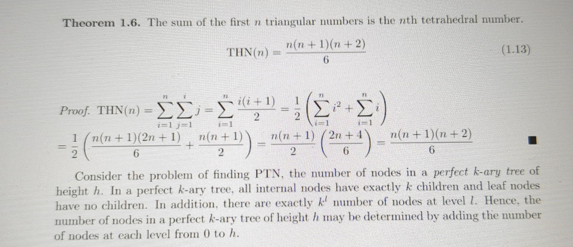 Solved Q 1.9. Prove the following theorems by induction. a). | Chegg.com