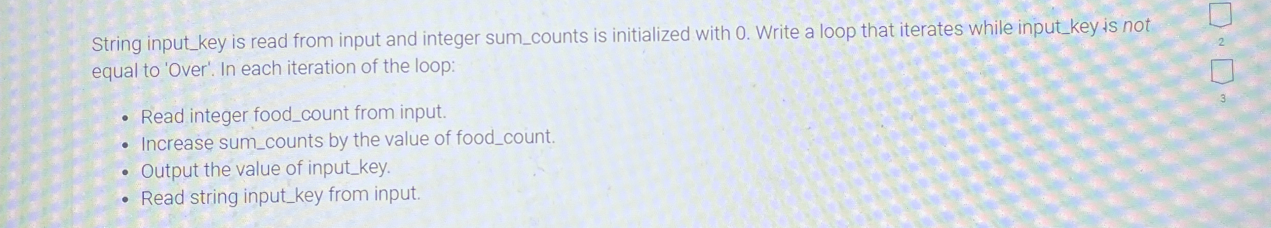 Solved String Inputkey Is Read From Input And Integer