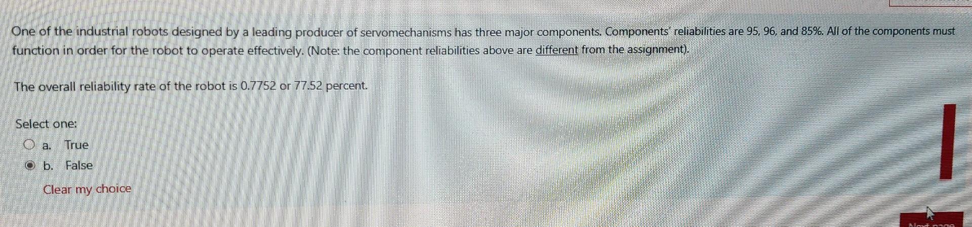 Solved One of the industrial robots designed by a leading | Chegg.com