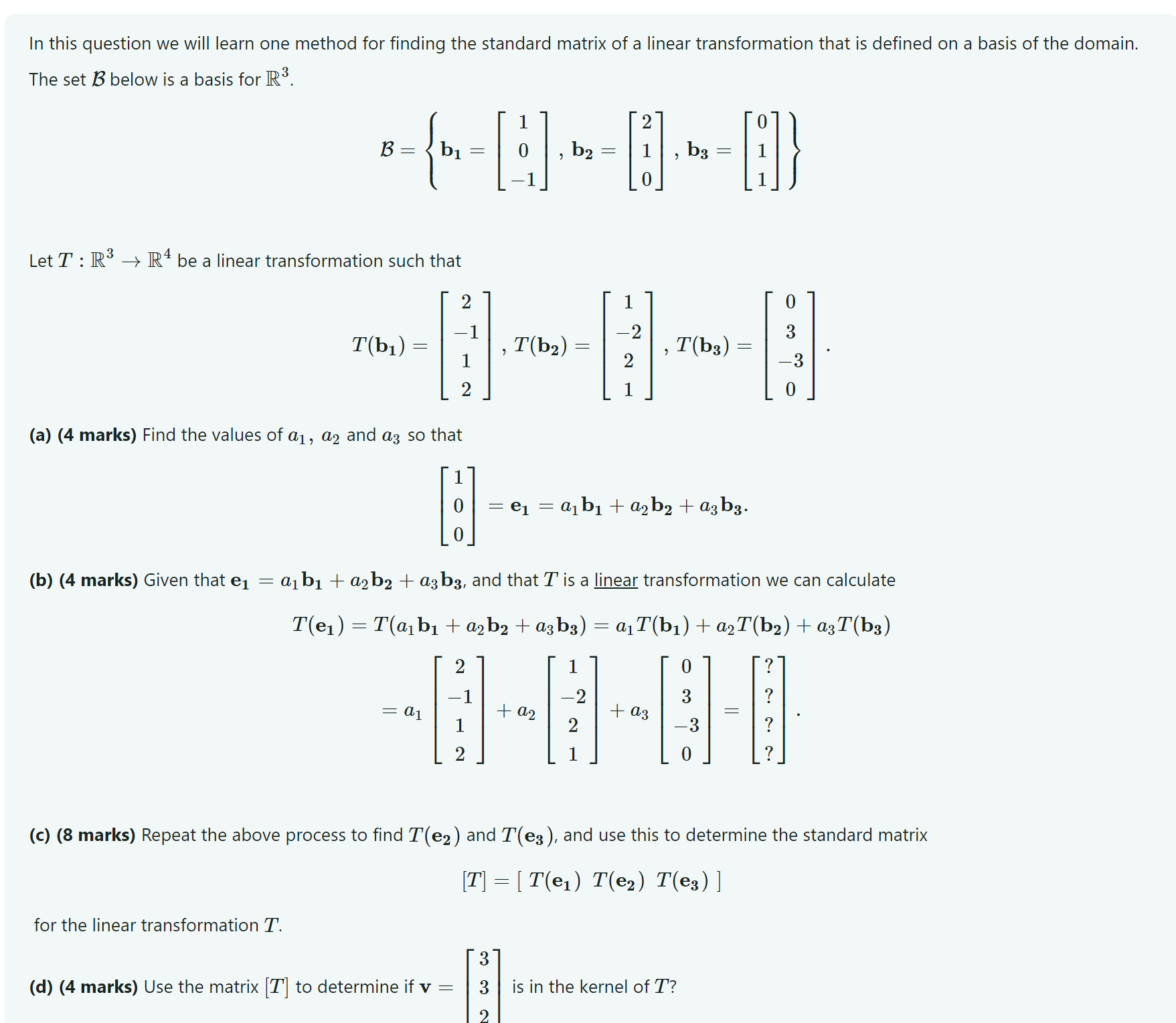 Solved In this question we will learn one method for finding | Chegg.com