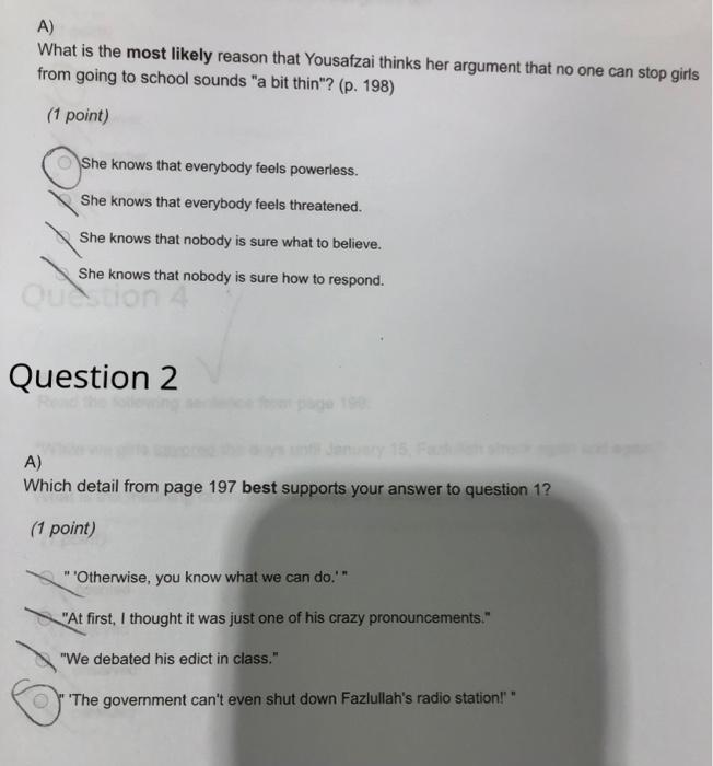 Can someone tell me if these are correct? There for a | Chegg.com