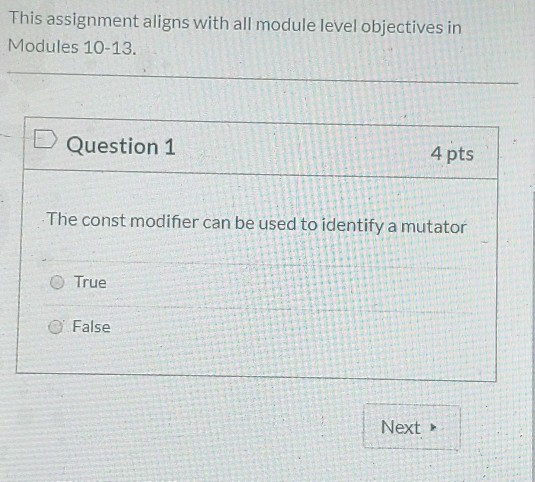 Solved This assignment aligns with all module level | Chegg.com