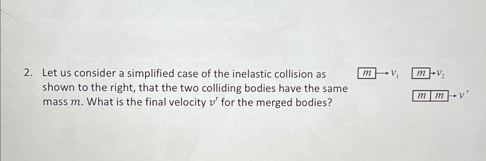 Solved Let us consider a simplified case of the inelastic | Chegg.com