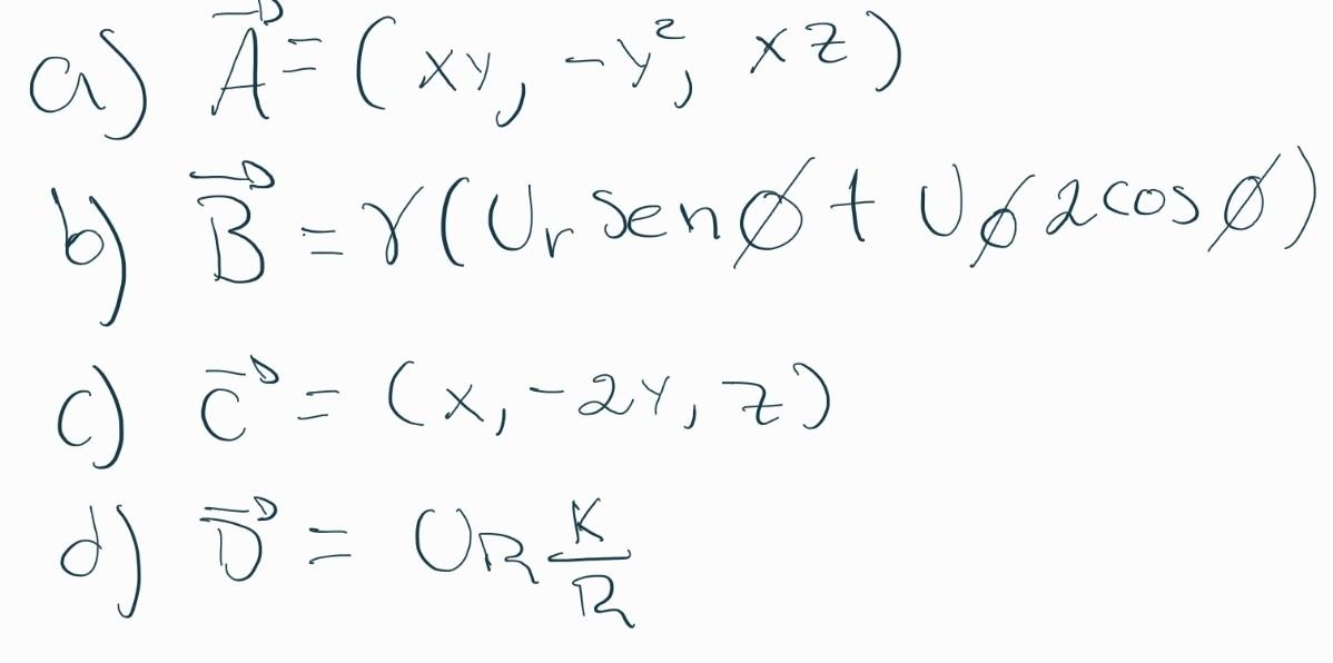 Solved Determine whether the following vector fields are | Chegg.com