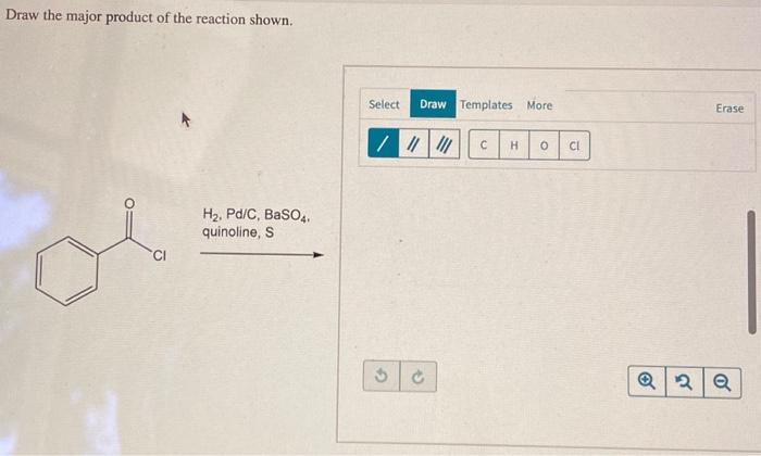 Solved Draw the major product of the reaction shown. | Chegg.com