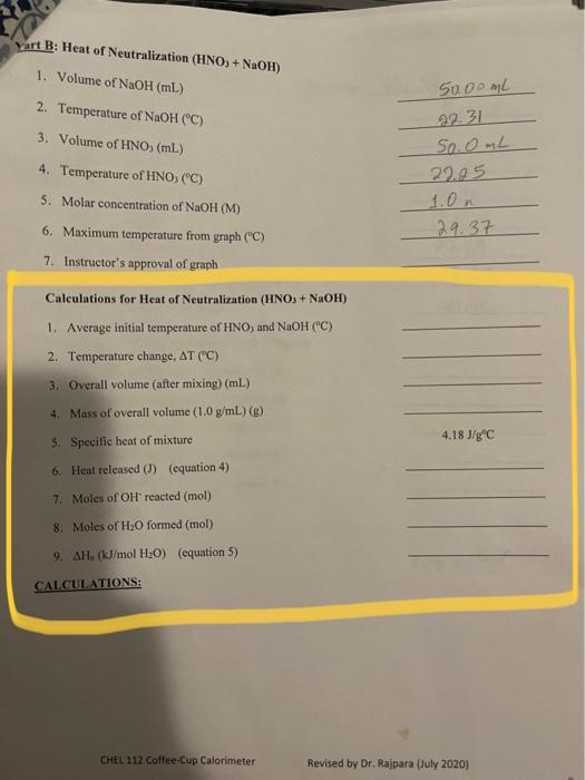Solved please help finding the answers with the highlighted | Chegg.com