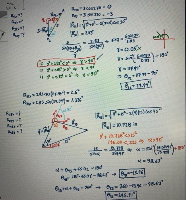 Rzx=? Rzy=? Pizzx=? Razy? Rixx = 3 cos 270 = Reg = 3 | Chegg.com