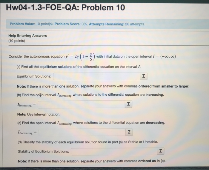 Solved Hw04-1.3-FOE-QA: Problem 10 Problem Value: 10 | Chegg.com