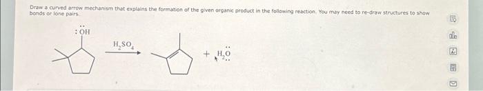 Solved Draw a curved arrow mechanism that explains the | Chegg.com