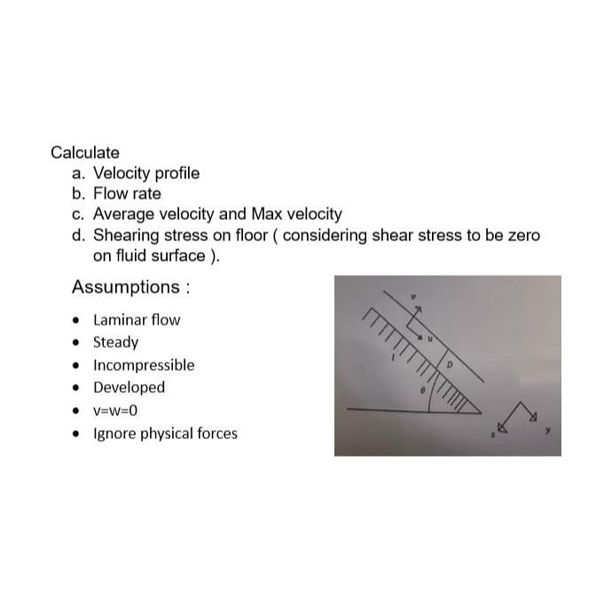 Solved Hydrodynamics/Advanced Fluid mechanics question | Chegg.com