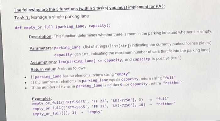 Solved Allowed Things: - The range(), len() functions - The | Chegg.com