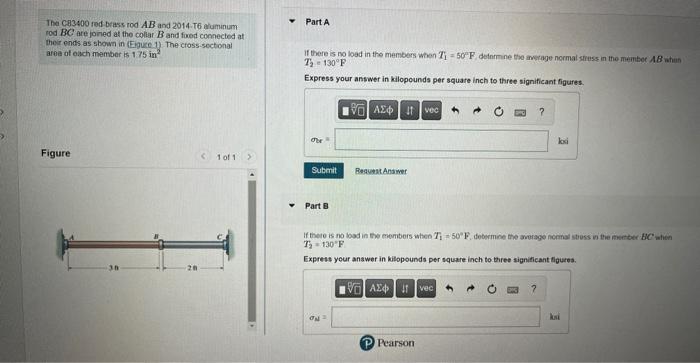 Solved T2t=1302 F Exprest your anawer in kilopounds per | Chegg.com