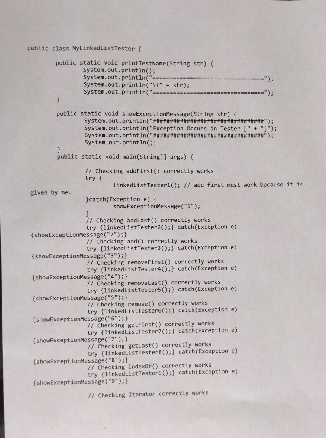 Solved Data Structures Assignment #2 - Linked List 1 Develop | Chegg.com