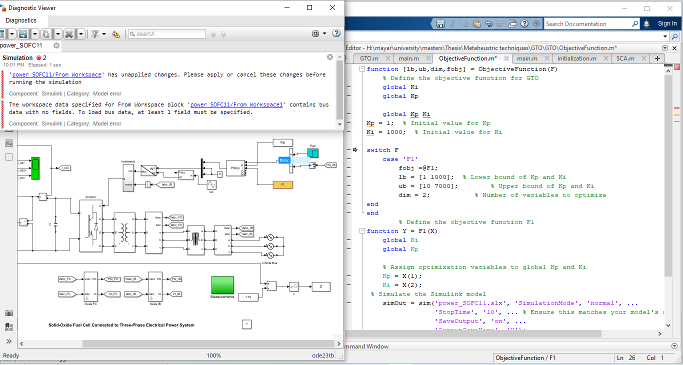 Solved my model is representing a fuel cell connecting grid | Chegg.com