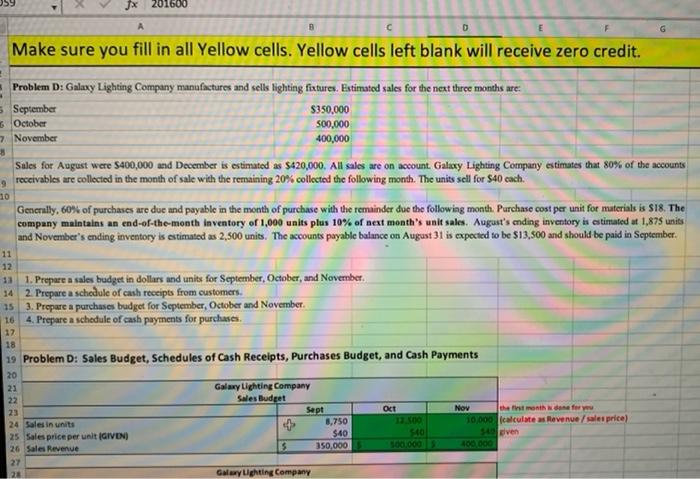 Solved Problem E: Refer to the Problem D. In addition to the | Chegg.com